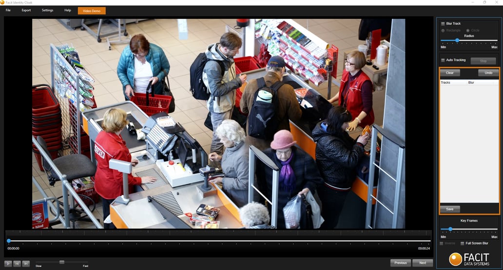 How to use Full Screen blur mode?