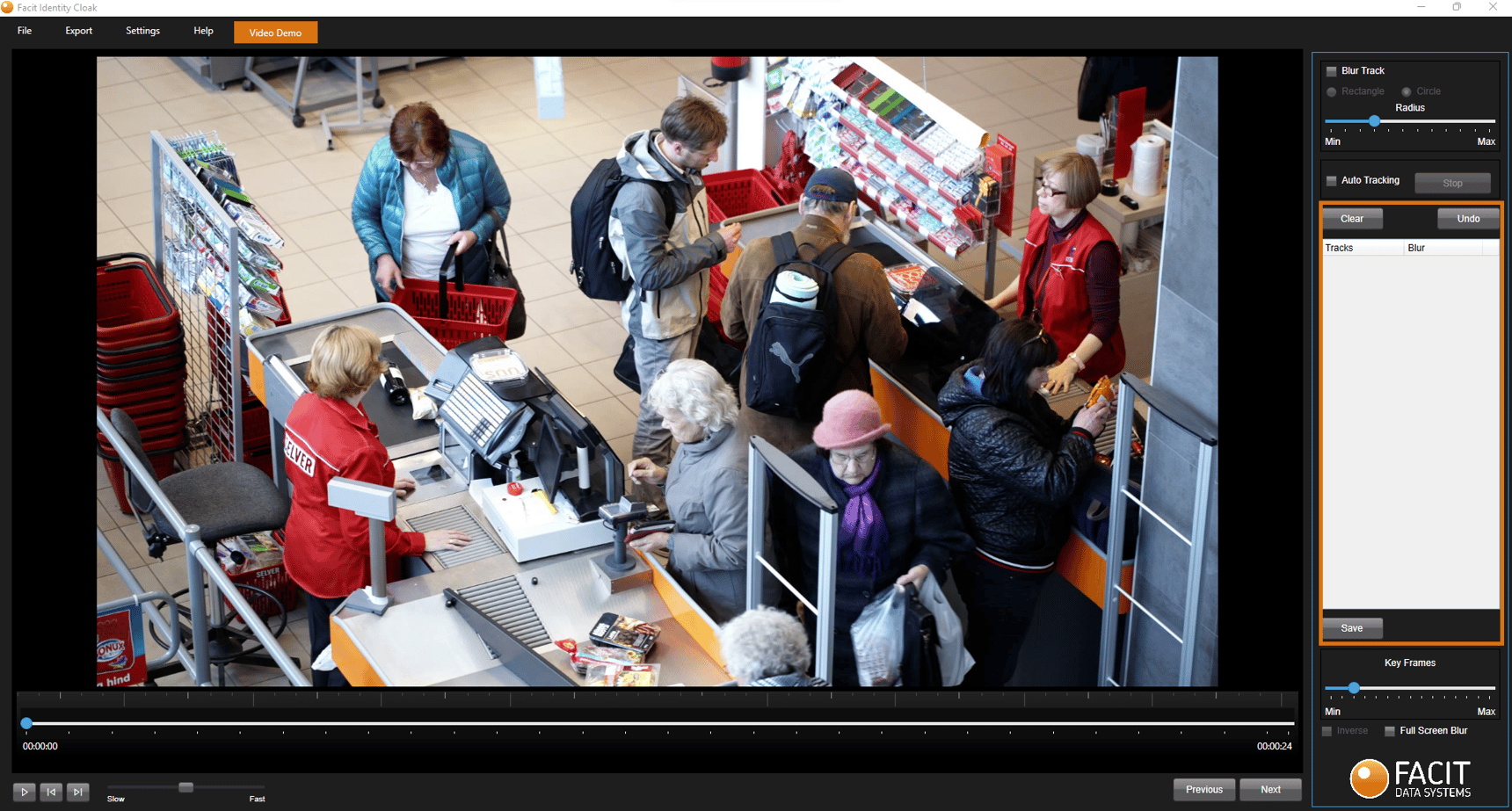 How to use Full Screen blur mode?