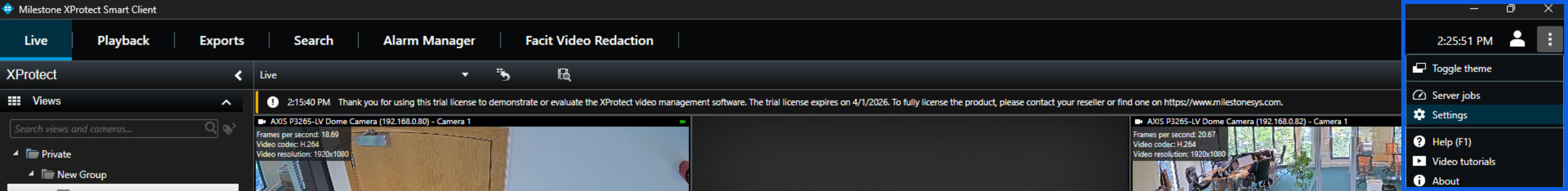 How to change language for Identity Cloak Milestone plugin?